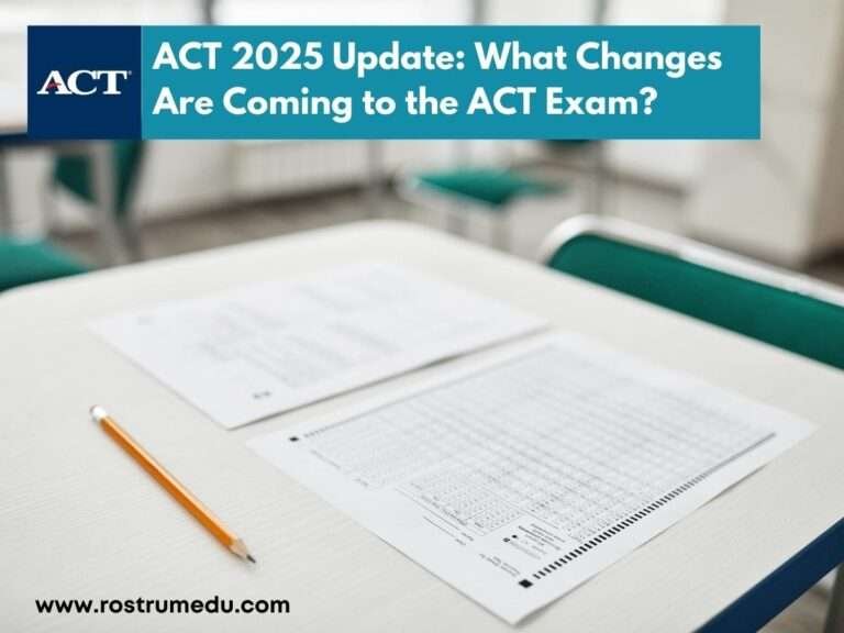ACT 2025 Update: What Changes Are Coming to the ACT Exam? - Rostrumedu
