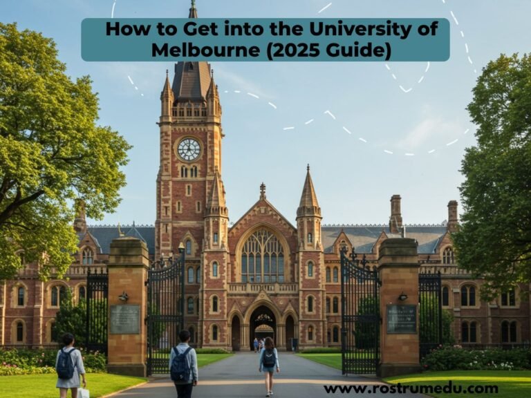 How to Get Into University of Melbourne (2026) – Requirements ...